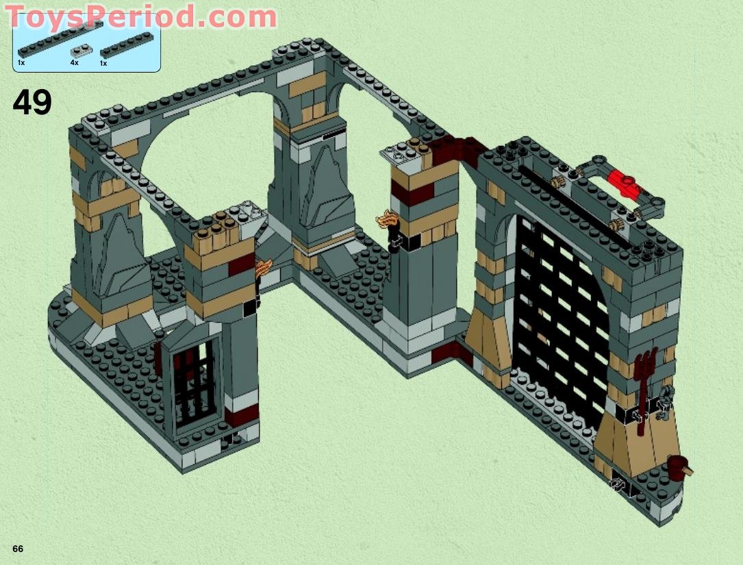 LEGO 75005 Rancor Pit Instructions and Parts List