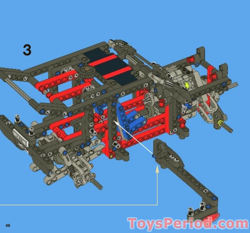 LEGO 8081 Extreme Cruiser Instructions and Parts List