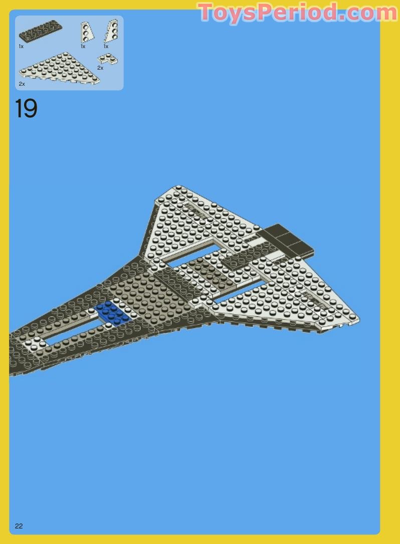 LEGO 10231 Shuttle Expedition Instructions and Parts List