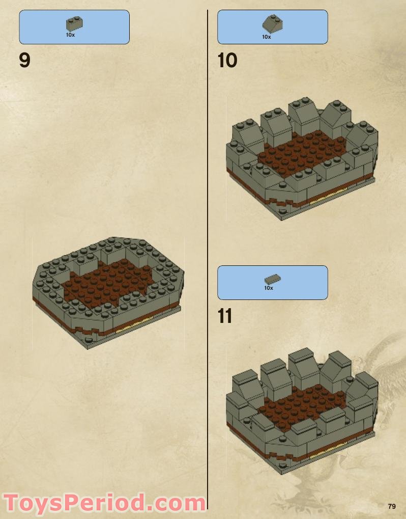LEGO 4194 Whitecap Bay Instructions and Parts List