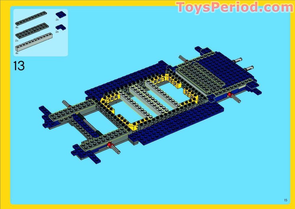 LEGO 10187 Volkswagen Beetle (VW Beetle) Instructions and Parts List