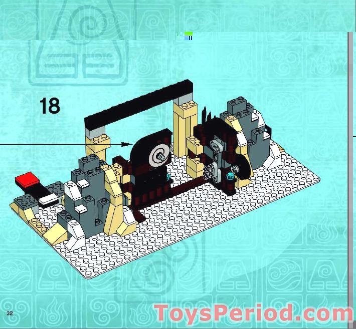 LEGO 3828 Air Temple Instructions and Parts List