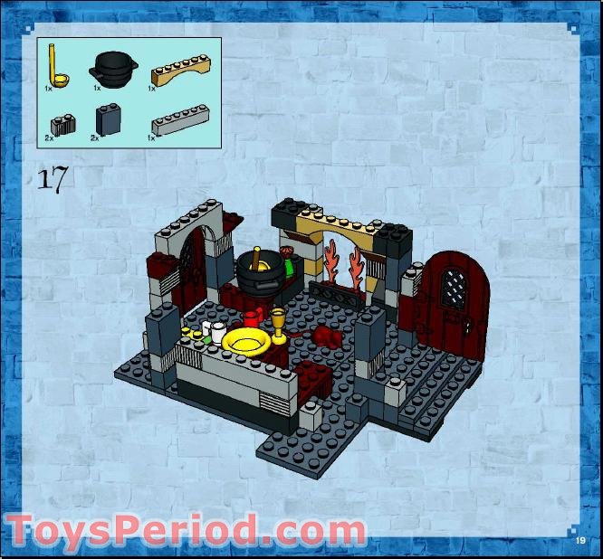 LEGO 4754 Hagrid's Hut (2nd Edition) Instructions and Parts List