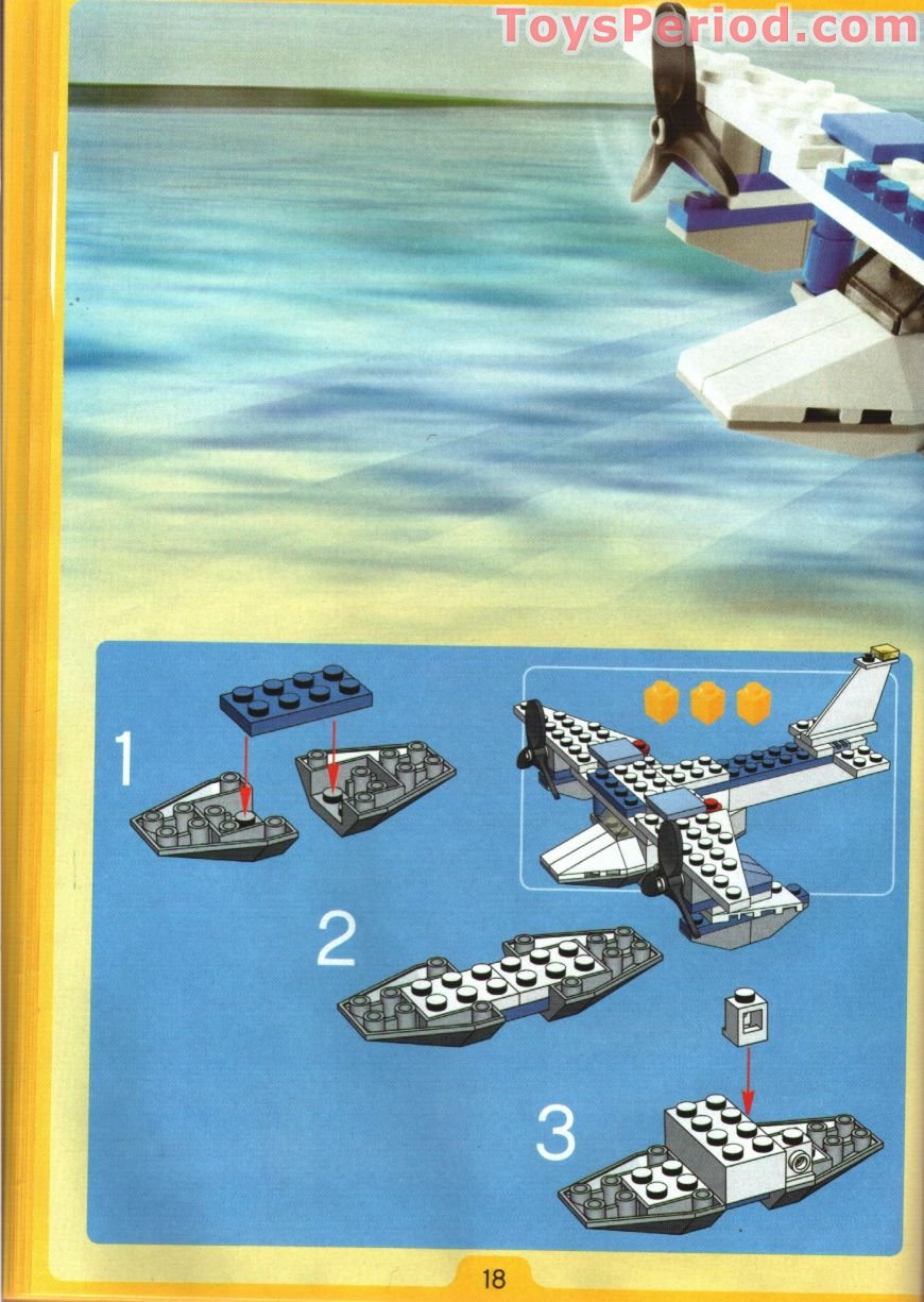 LEGO 4098 High Flyers Instructions and Parts List