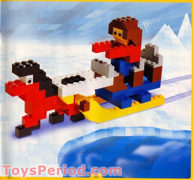 LEGO 4410 Large Creator Set in Box, 4 Plus Instructions and Parts List