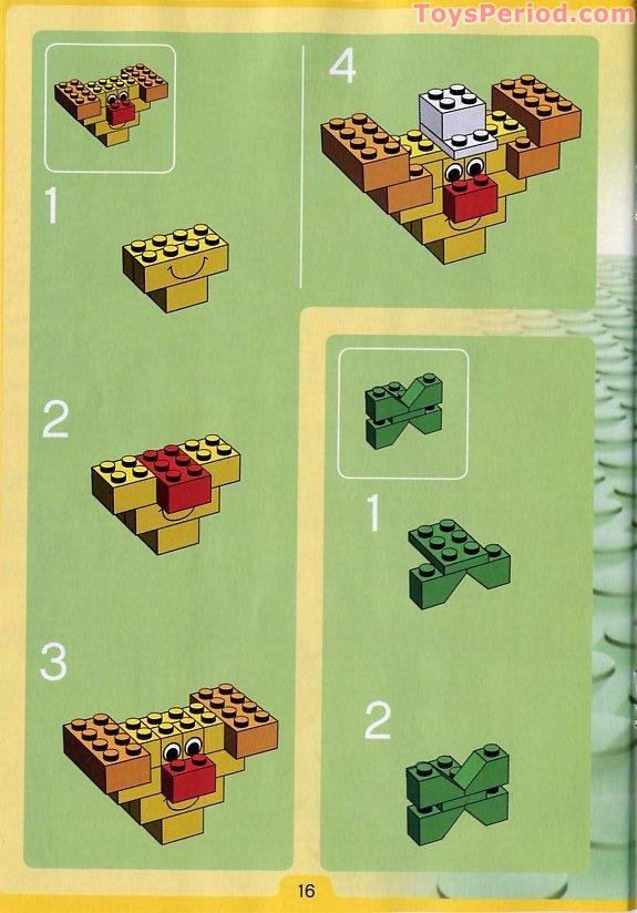 LEGO 4497 Pretend and Create Instructions and Parts List