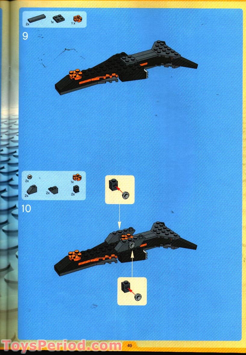 LEGO 4508 Titan Xp Instructions and Parts List