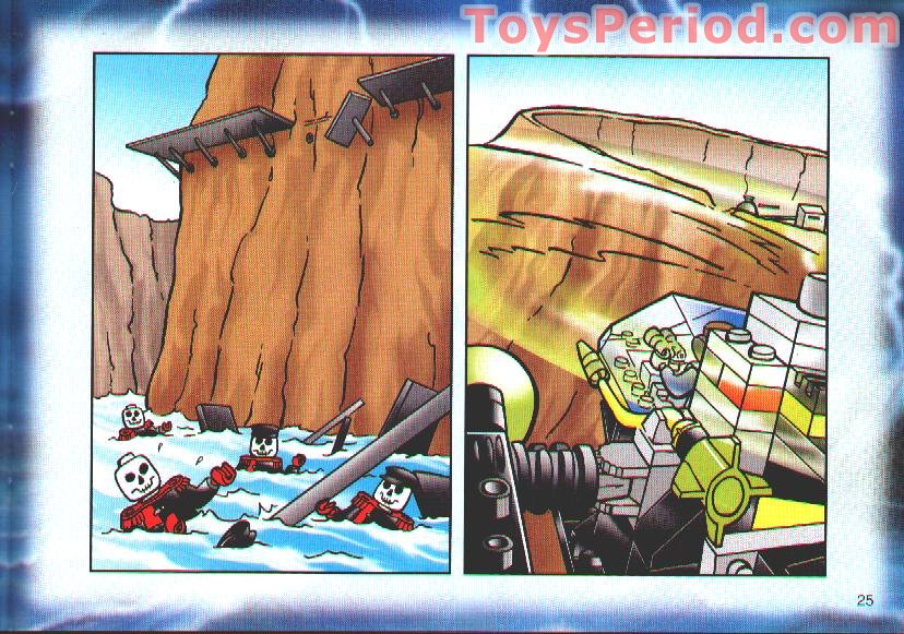 LEGO 6773 Alpha Team Helicopter Instructions and Parts List