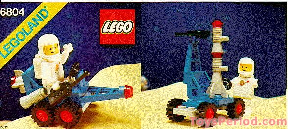 LEGO 6804 Surface Rover Instructions and Parts List