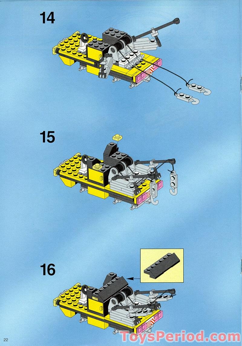 LEGO 6479 Emergency Response Center Instructions and Parts List