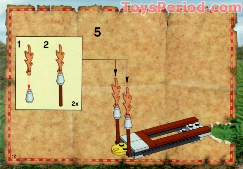 LEGO 7411 Tygurah's Roar Instructions and Parts List