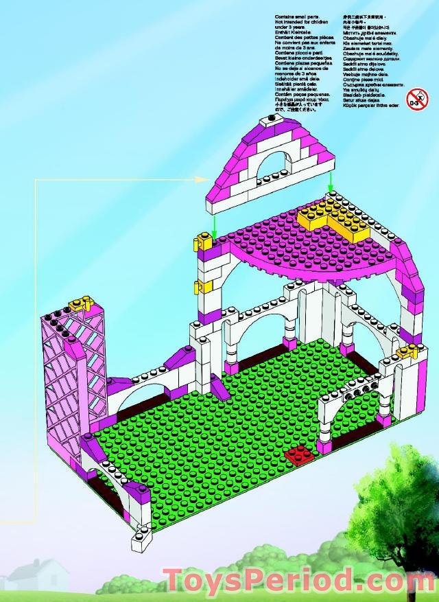 LEGO 7585 Pony Stable Instructions and Parts List