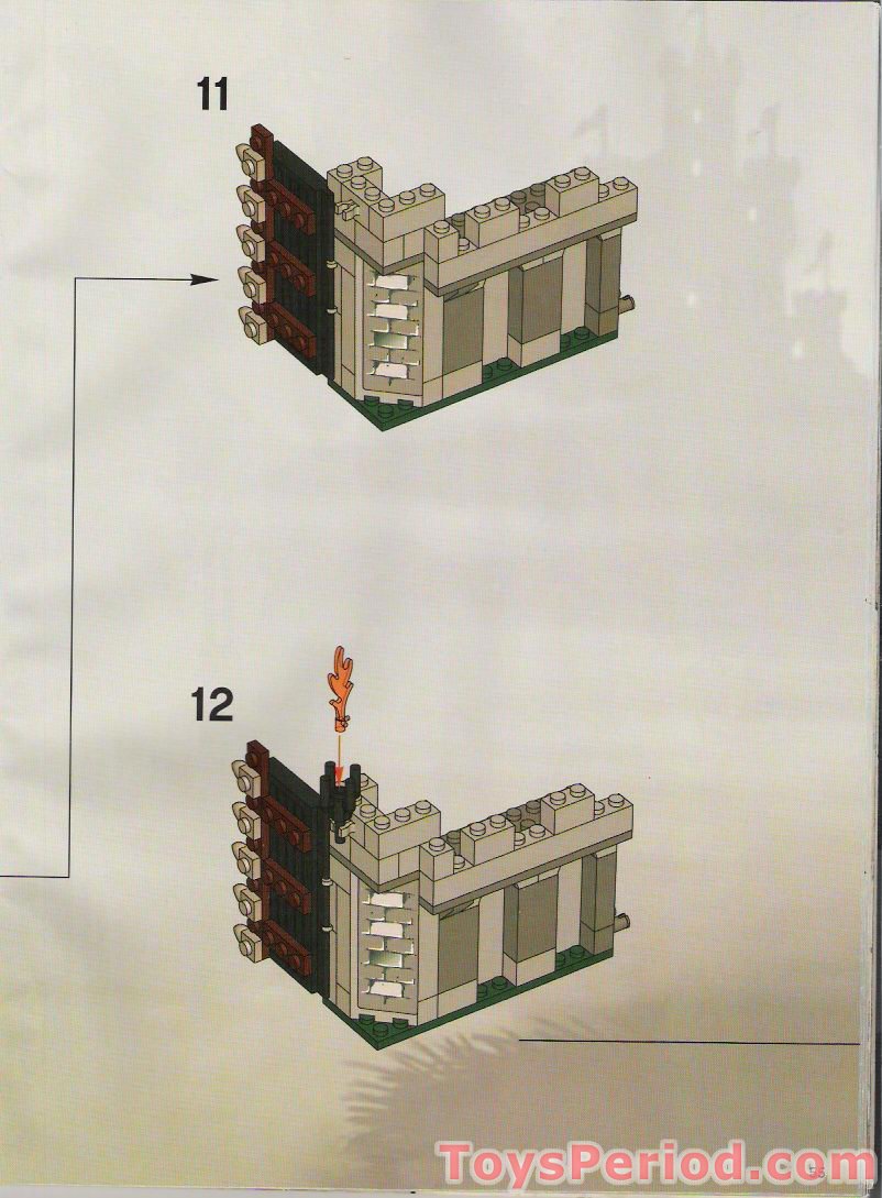 LEGO 8823 Mistlands Tower Instructions and Parts List