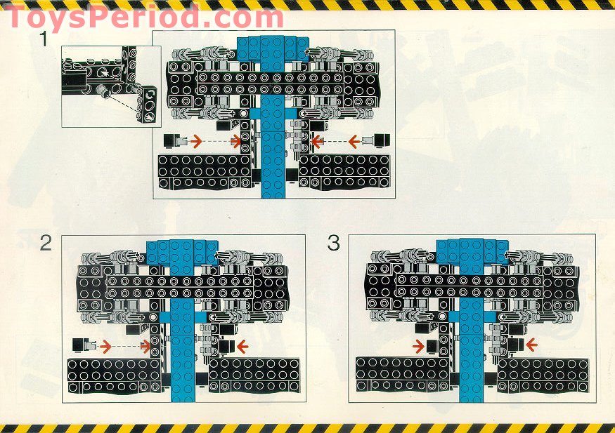 LEGO 8860 Auto Chassis Instructions and Parts List