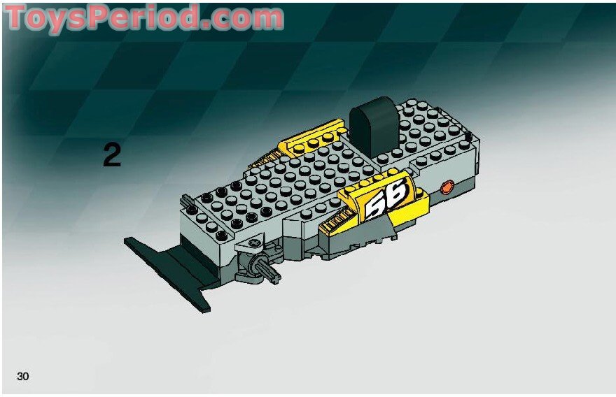 LEGO 8183 Track Turbo RC Instructions and Parts List
