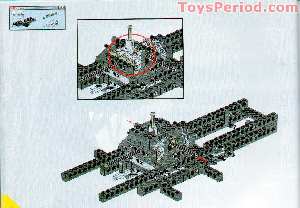 LEGO 8466 4x4 Off Roader Instructions and Parts List