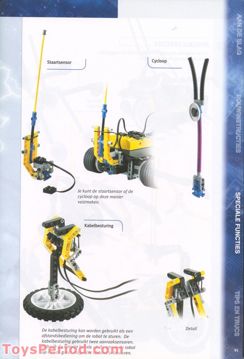 LEGO 9747 Robotics Invention System, Version 1.5 Instructions and Parts ...