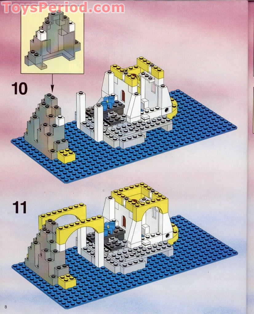 LEGO 6263 Imperial Outpost Instructions and Parts List