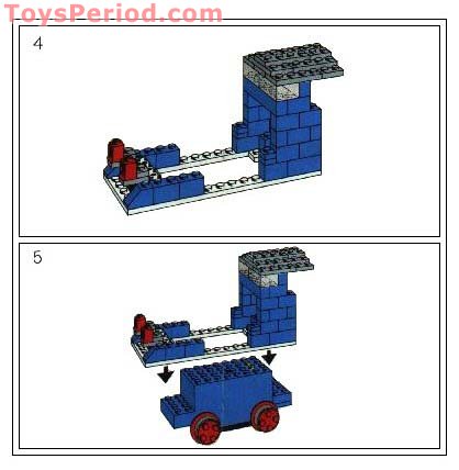 LEGO 112-2 Locomotive with Motor Instructions and Parts List