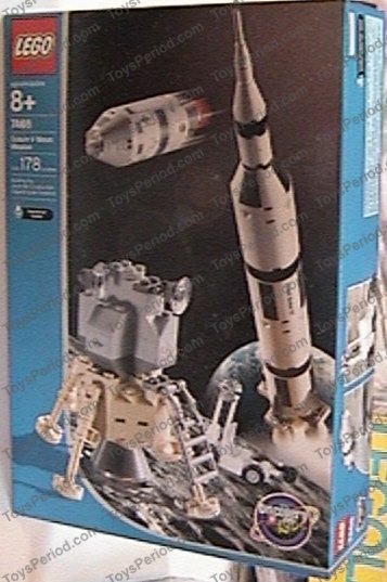 LEGO 7468 Saturn V Moon Mission Instructions and Parts List