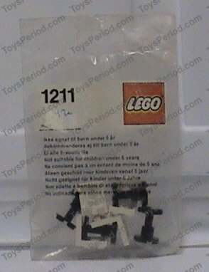 LEGO 1211-1 Space Stands and Brackets Set Parts List