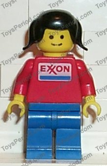 LEGO 6375-2 Exxon Gas Station Instructions and Parts List