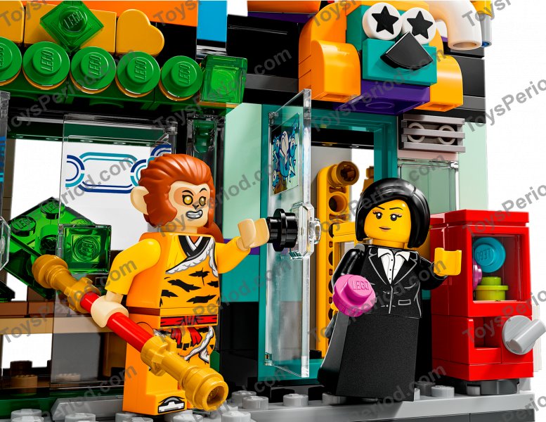 LEGO 80054 Megapolis City Set Parts List