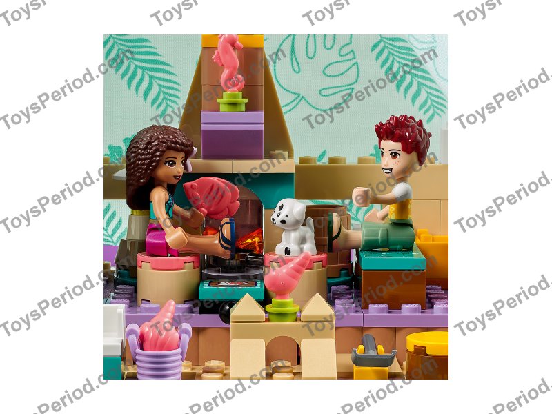 LEGO 41700 Beach Glamping Set Parts List