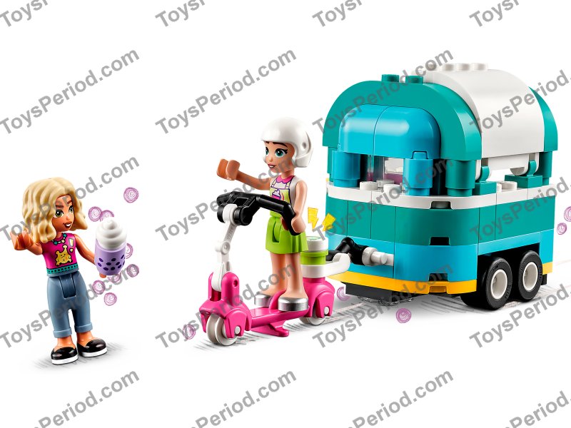 LEGO 41733 Mobile Bubble Tea Shop Set Parts List