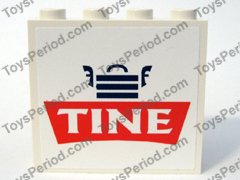 LEGO Sets with Part 4215bpb25 Panel 1 x 4 x 3 with Tine Logo Pattern ...