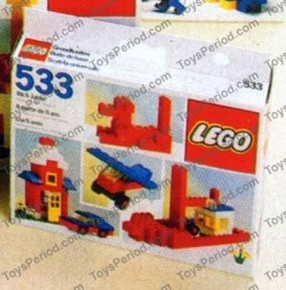 LEGO 533-1 Universal Building Set Instructions and Parts List