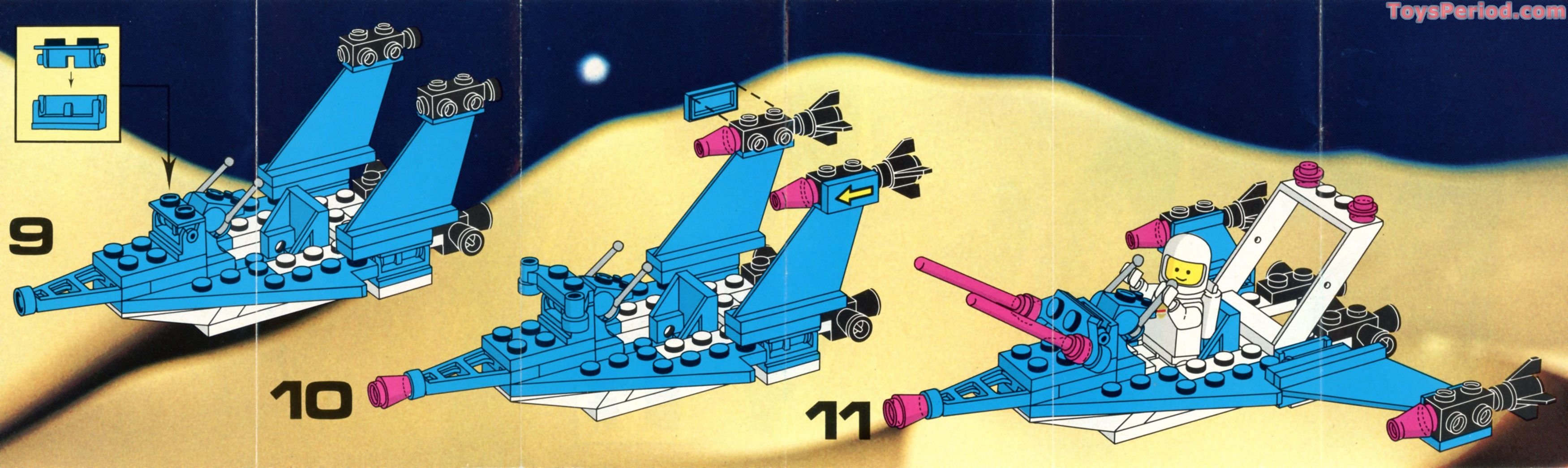 LEGO 6845 Cosmic Charger Instructions and Parts List