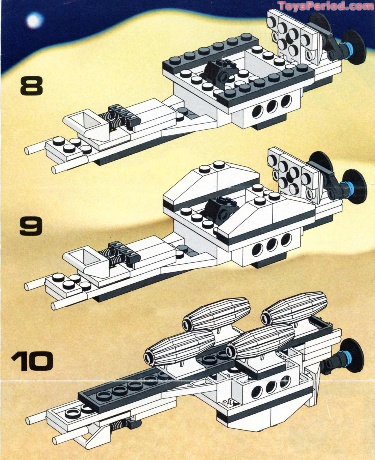 LEGO 6875 Hovercraft Instructions and Parts List