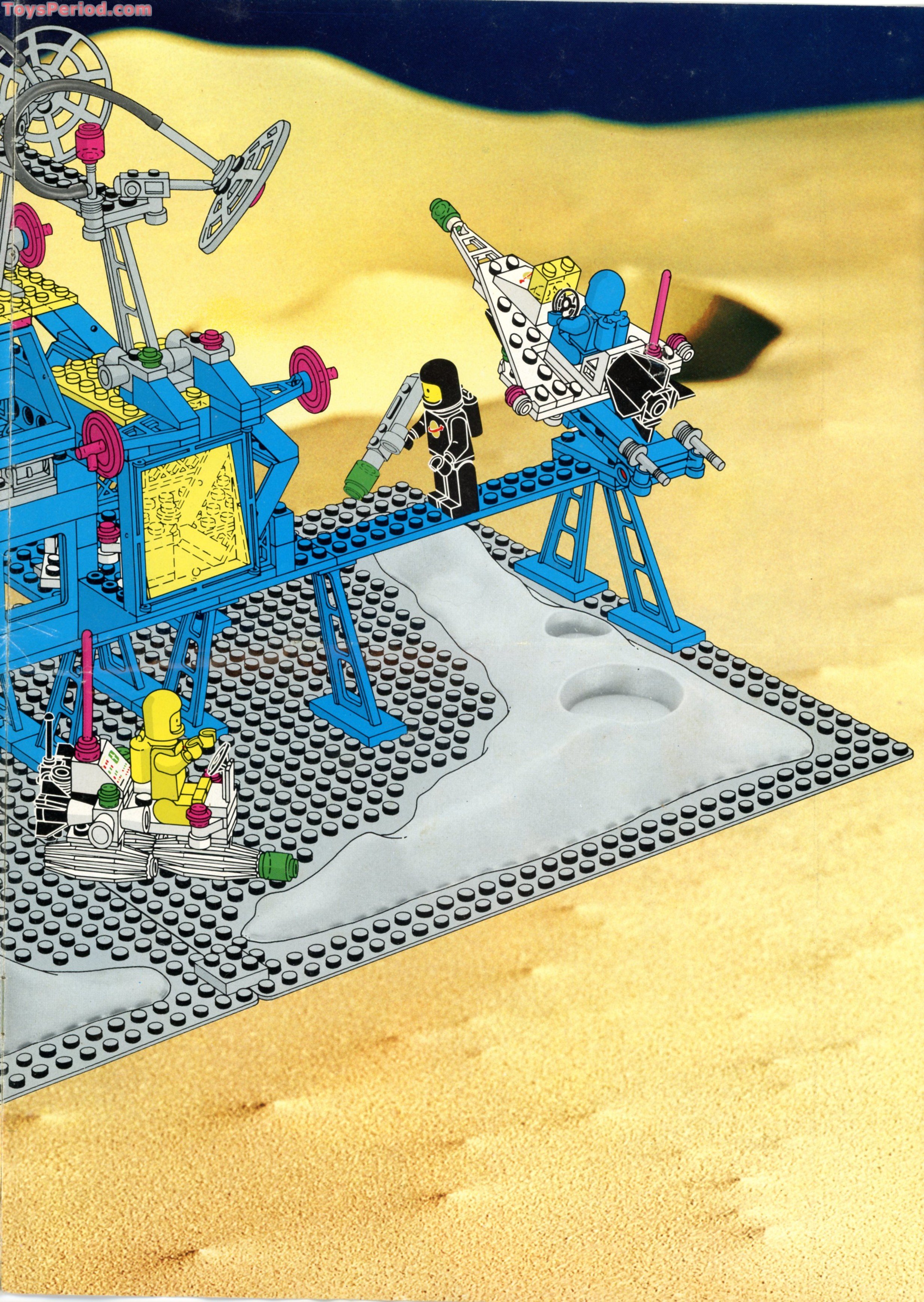 LEGO 6971 Inter-Galactic Command Base Instructions and Parts List