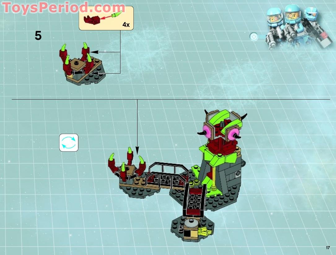 LEGO 70709 Galactic Titan Instructions and Parts List