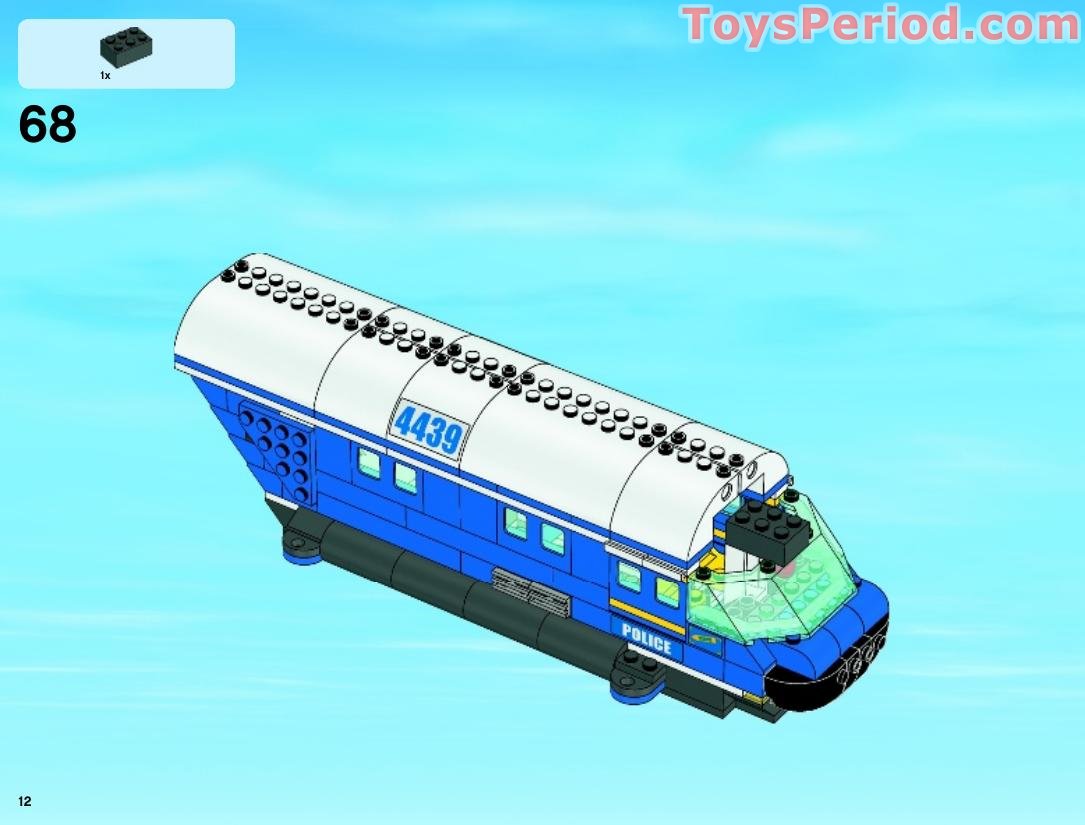 LEGO 4439 Heavy-Duty Helicopter Instructions and Parts List