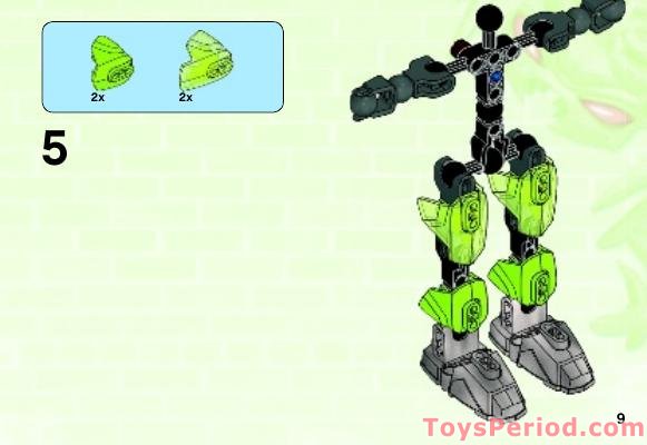 LEGO 44006 Breez Instructions and Parts List