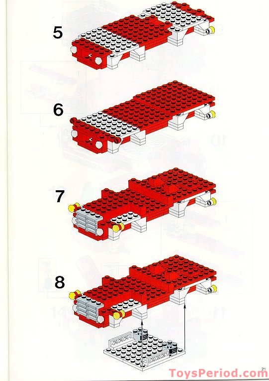 LEGO 735 Basic Building Set with Electric System, 7 Plus Instructions ...