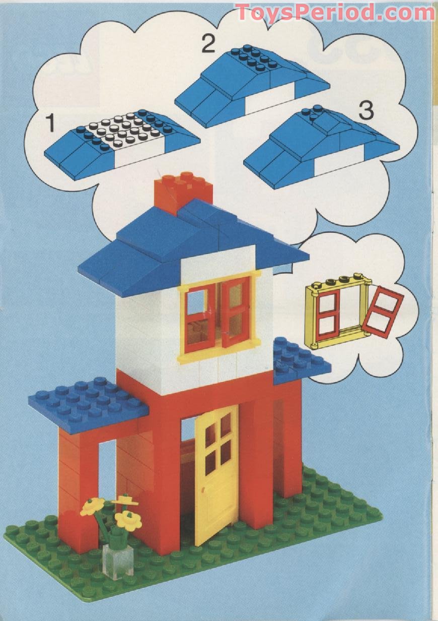 LEGO 533-1 Universal Building Set Instructions and Parts List