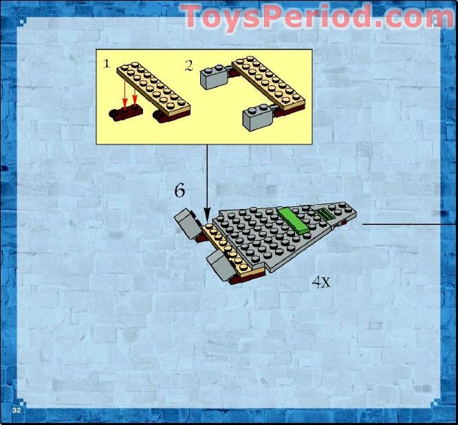 LEGO 4754 Hagrid's Hut (2nd Edition) Instructions and Parts List