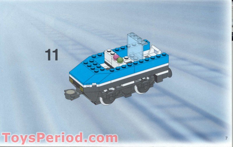 LEGO 4560 Railway Express Instructions and Parts List