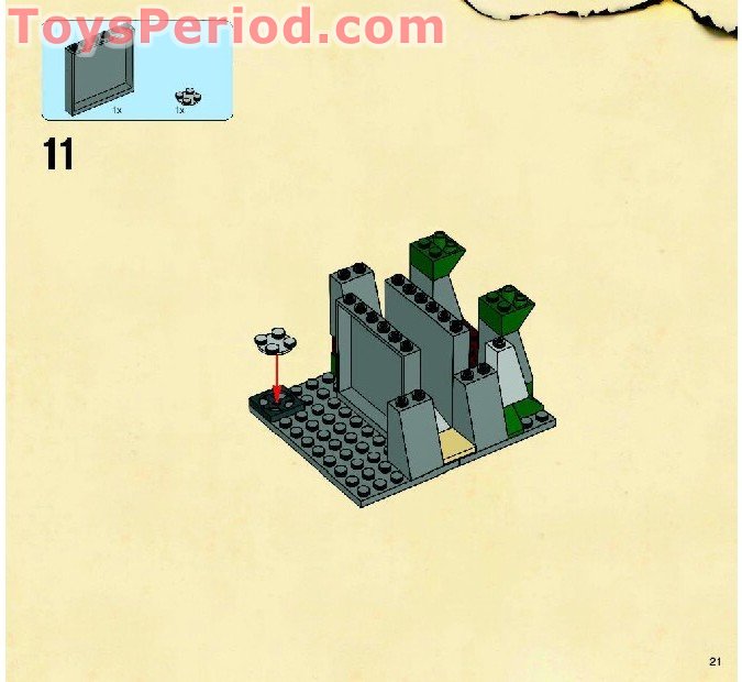 LEGO 6253 Shipwreck Hideout Instructions and Parts List