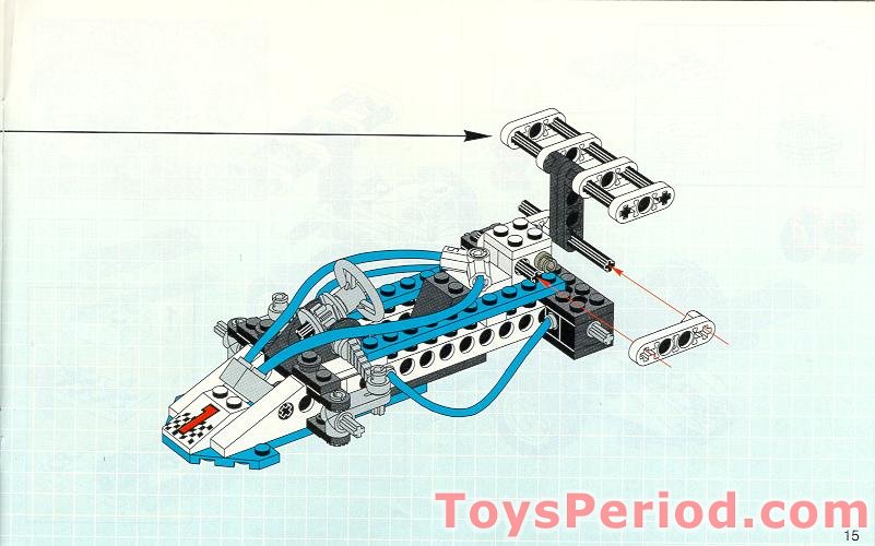 LEGO 8216 Turbo I Instructions and Parts List