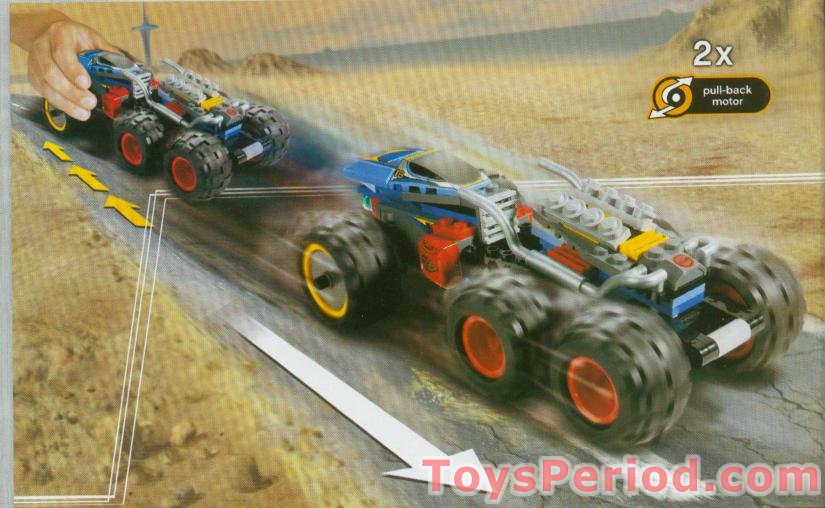 LEGO 8383 Nitro Terminator Instructions and Parts List