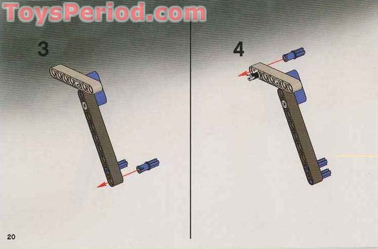 LEGO 8493 Red Ace Instructions and Parts List