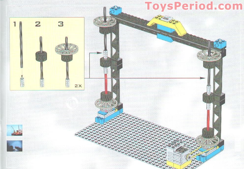 LEGO 1351 Movie Backdrop Studio Instructions and Parts List