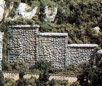 HO Structures - Woodland Scenics C1261 HO Three Random Stone Retaining ...