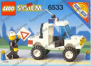 LEGO 6533 Police 4x4 Instructions and Parts List