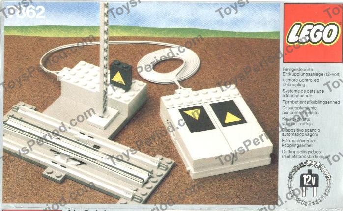 LEGO 7862 Remote Controlled Decoupling and Signal Instructions and ...