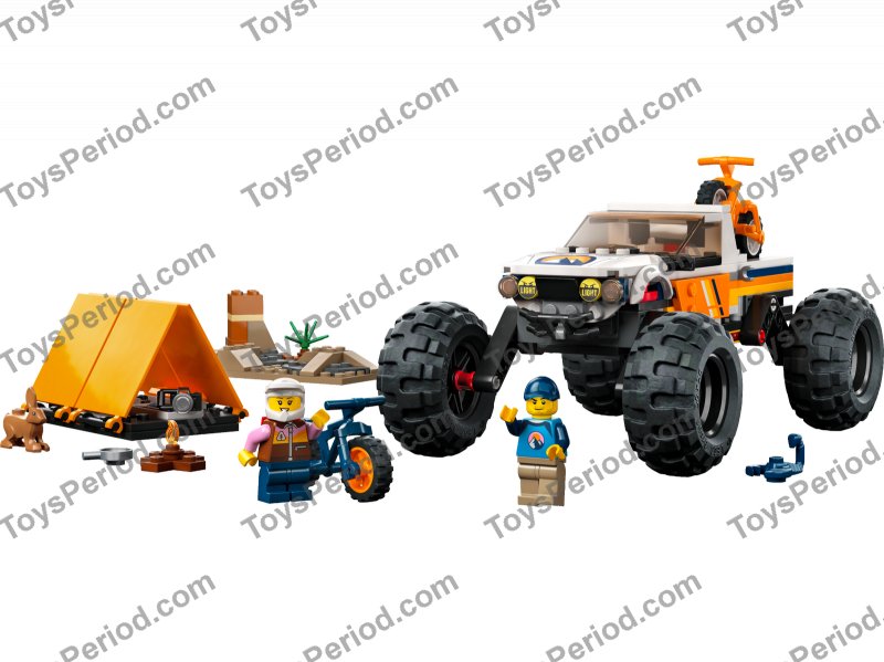 LEGO 60387 4x4 Off-Roader Adventures Set Parts List